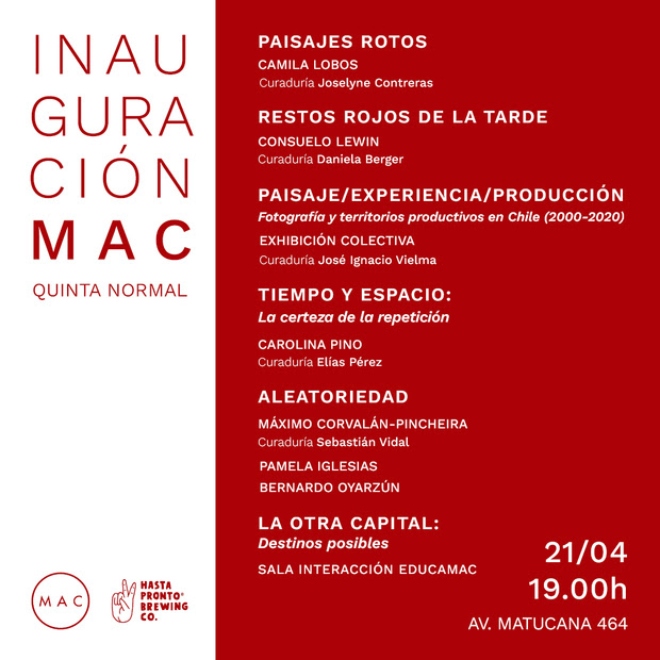 Inauguración del primer período de exhibiciones 2023 en MAC Quinta ...